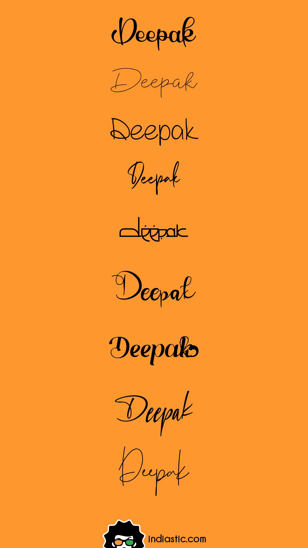 Deepak Name Style Wallpaper