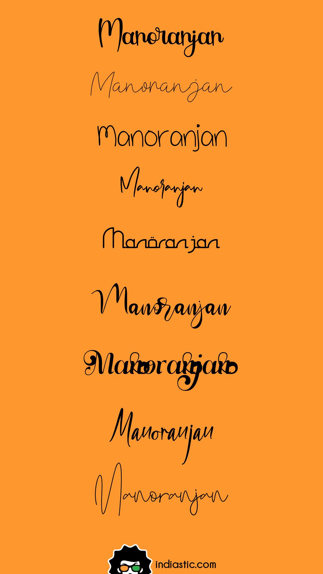 Manoranjan Name