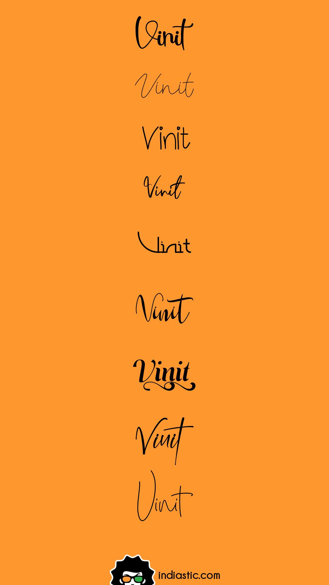 Zero cost vinit name mobile wallpapers