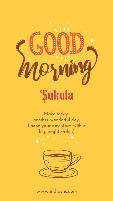 Good Morning Sukula wished Images, Time to Start with Good morning ...