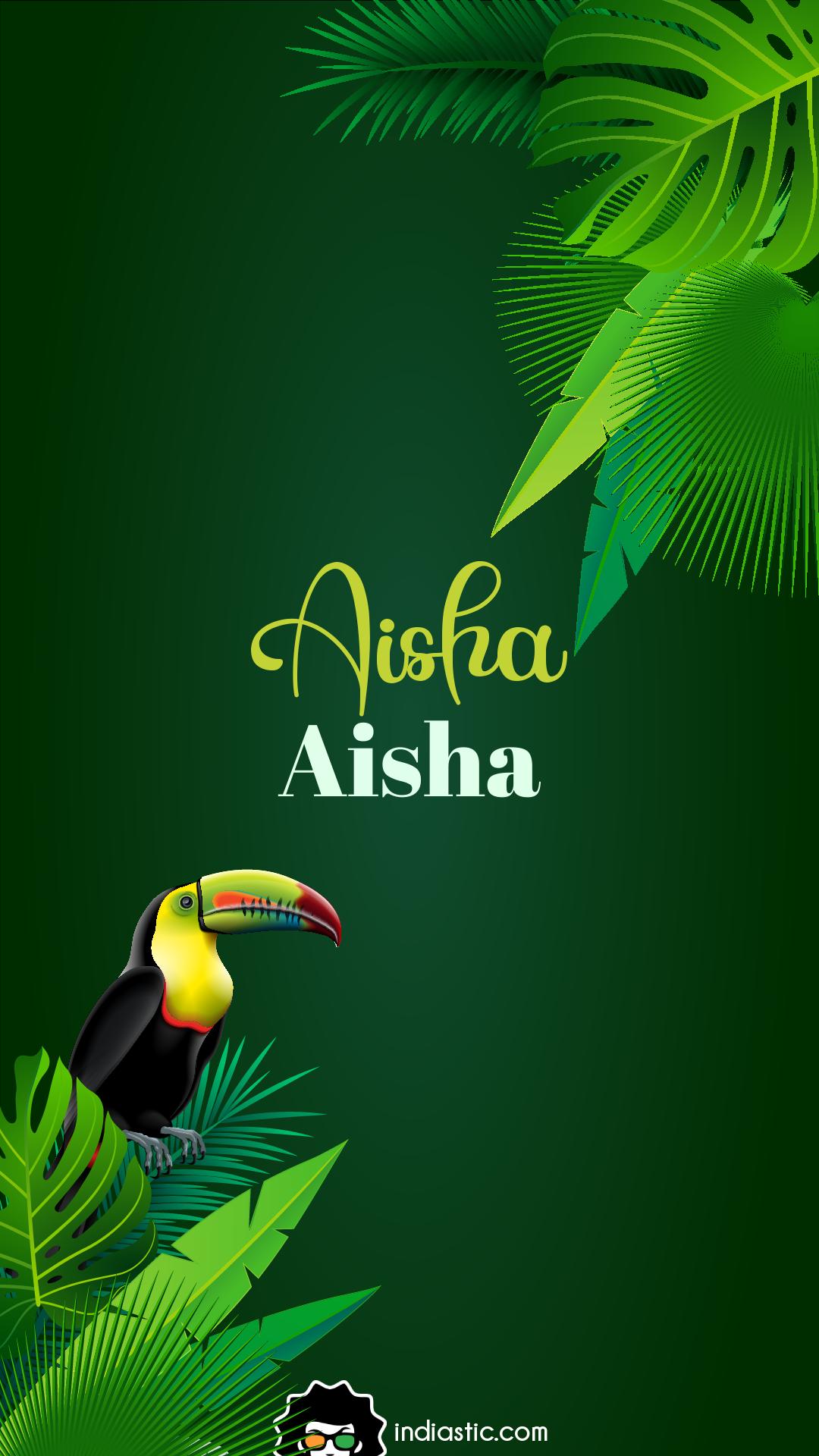 Aisha Name Wallpapers