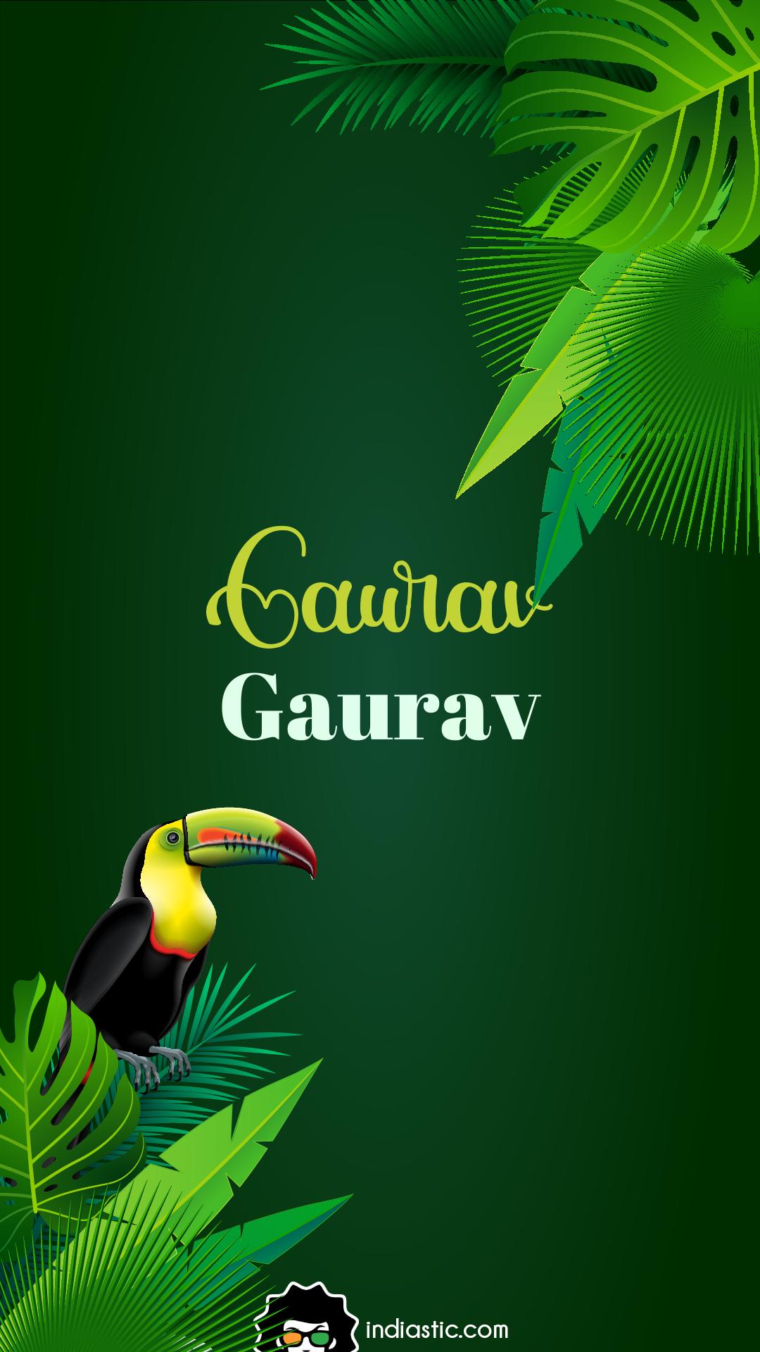 Gaurav Alphabet Wallpaper