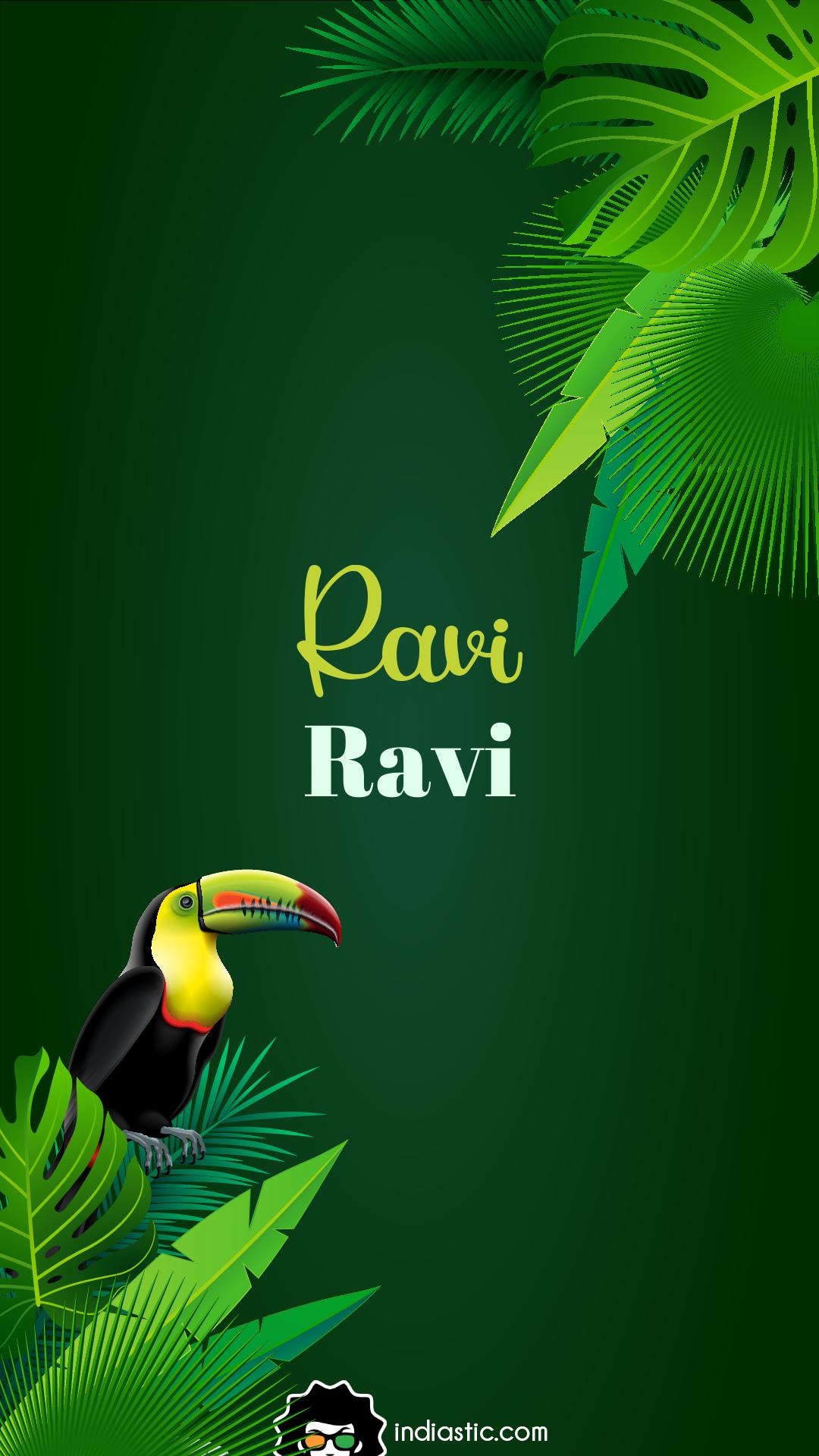Ravi Name Wallpaper