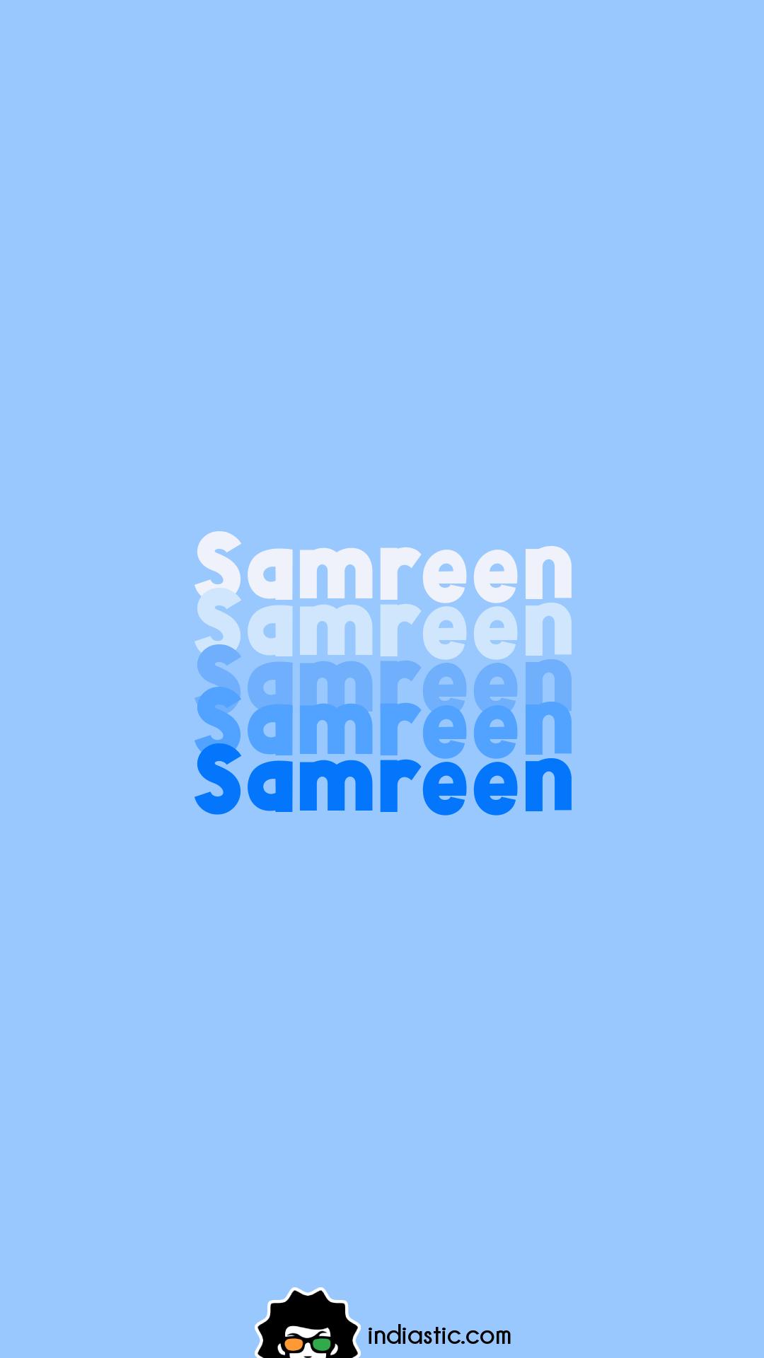 Samreen Name Wallpaper